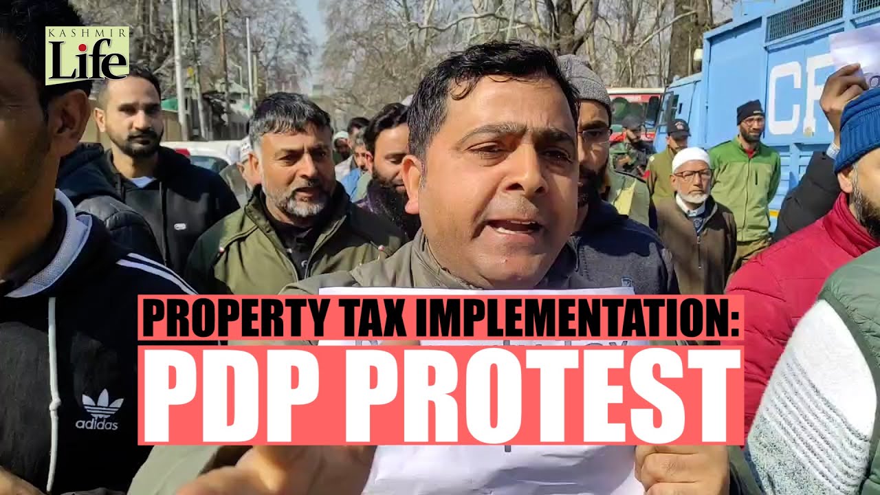 Property Tax Implementation PDP Protest - YouTube