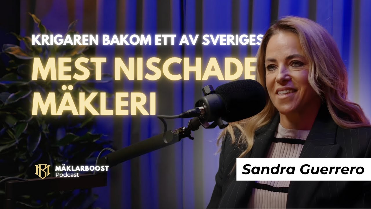Krigaren bakom Årets mäklarkontor 2024 - Sandra Guerrero - YouTube
