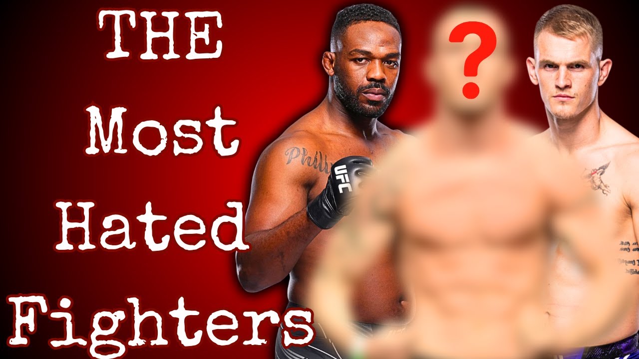 Why Everyone Hates These UFC Fighters - YouTube