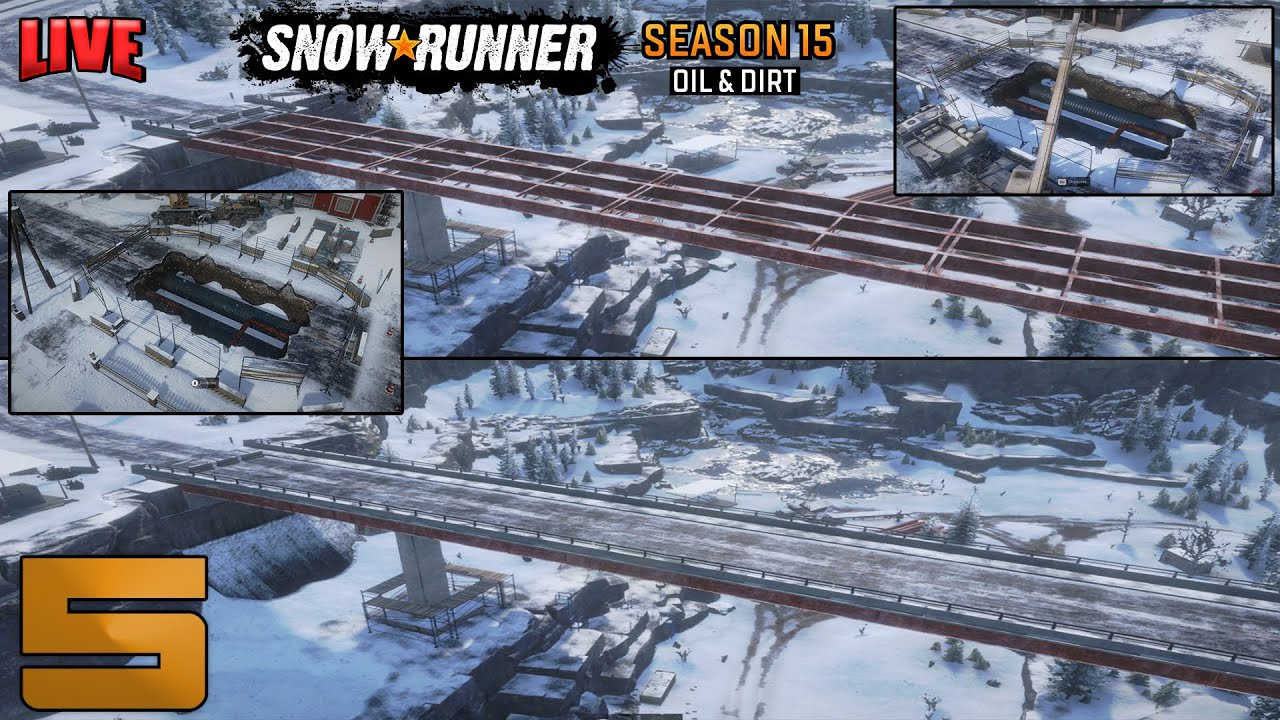 SnowRunner 15: Oil & Dirt | Rocky Emergency - The Fellowship of the ...