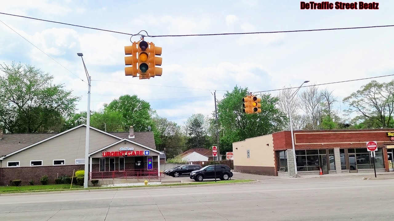 Traffic Lights 4 Way Signals | Coolidge Hwy - YouTube