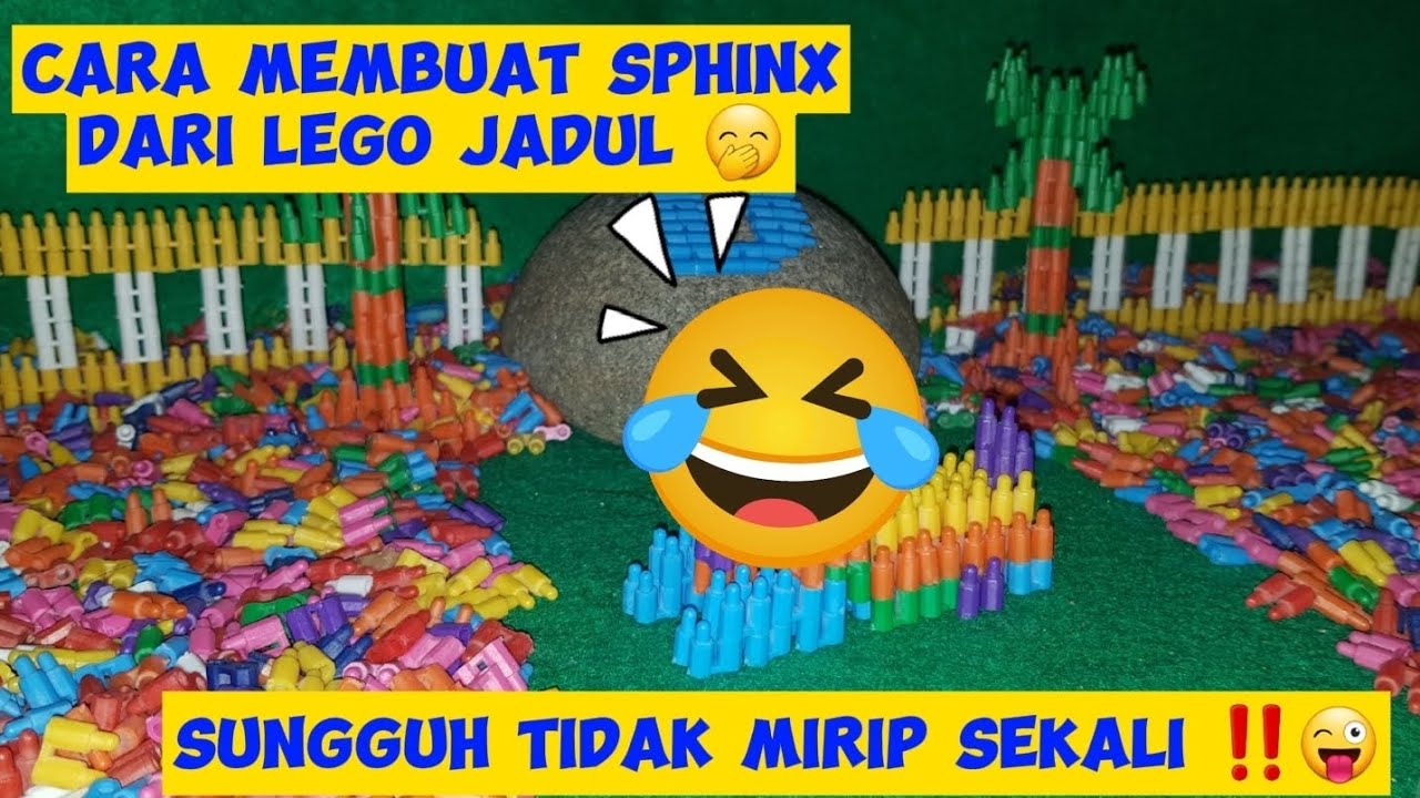 Cara membuat SPHINX dengan lego jadul. - YouTube