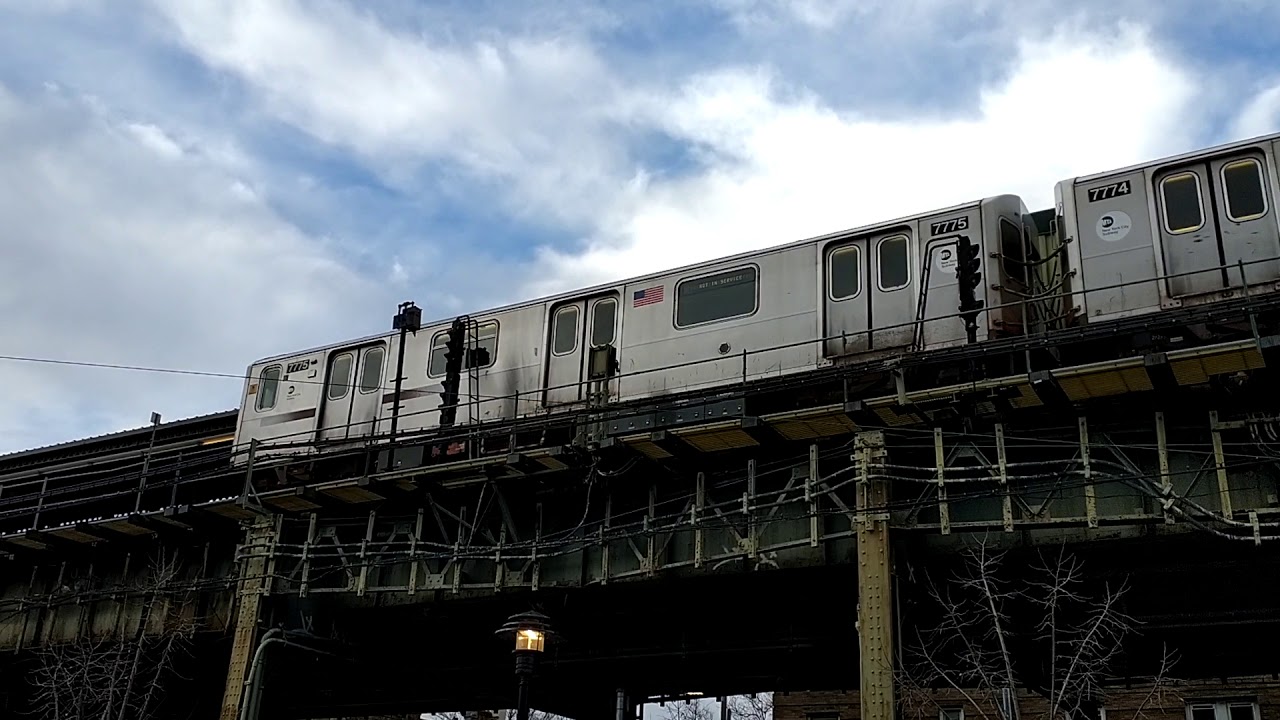 IRT Subway: NOT IN SERVICE R142A Train @ New Lots Avenue - YouTube