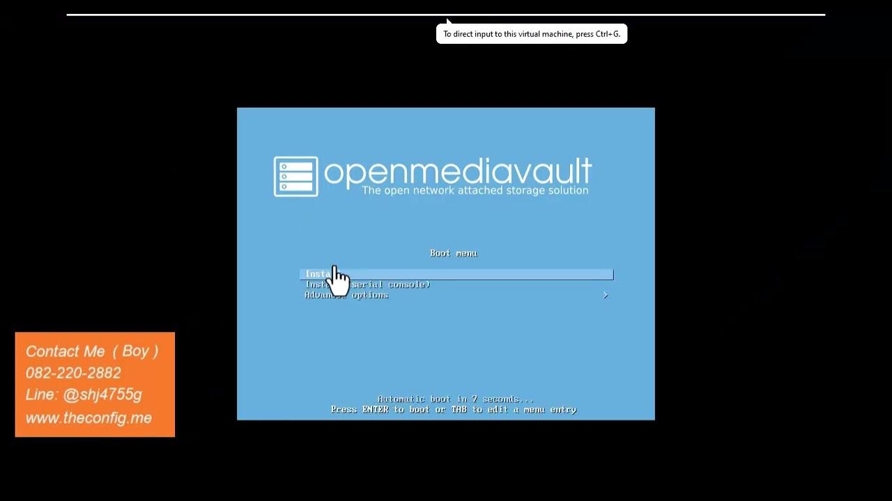 ขั้นตอนการติดตั้ง Openmediavault สำหรับการทำ File Server / File Storage / NAS Server - YouTube