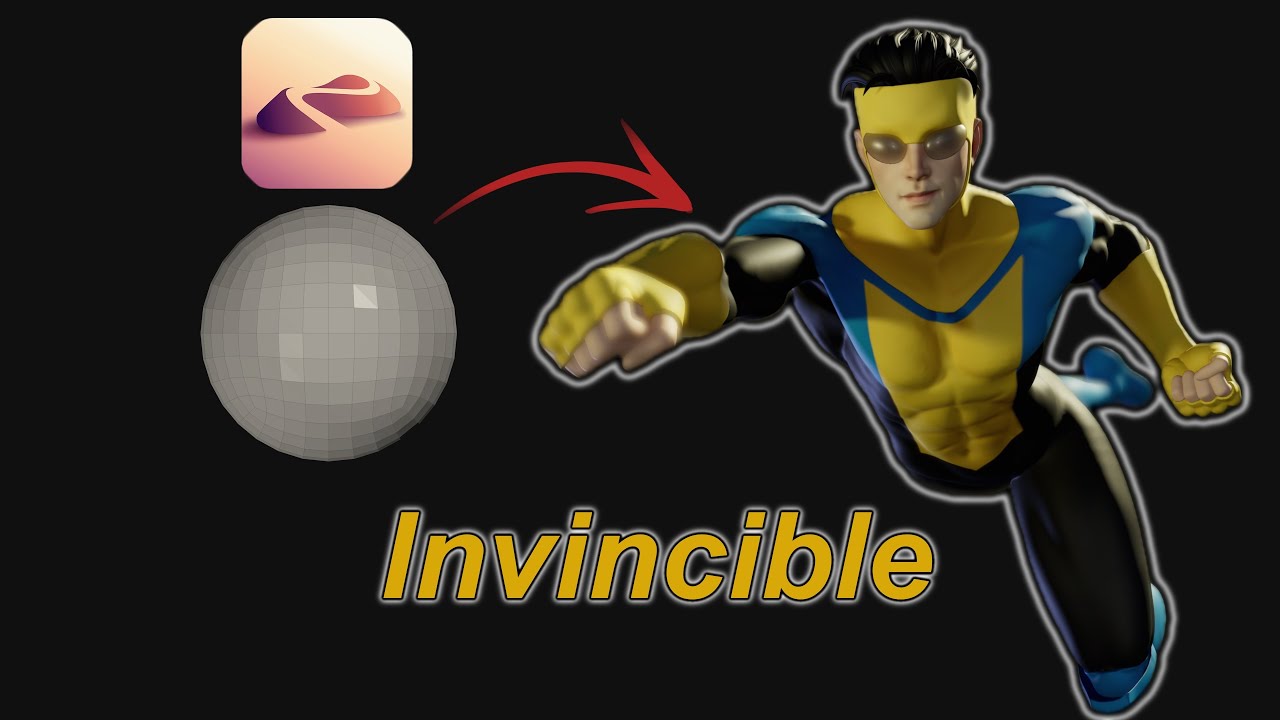 Nomad sculpt - mark from invincible timelaps - YouTube