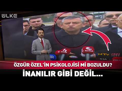 Özgür Özel'in Psikolojisi Mi Bozuldu? Davranışları İnanılır Gibi Değil...
