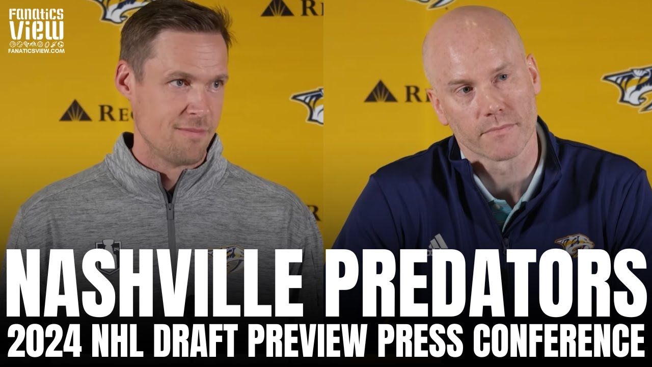 Nashville Predators Scouting Staff Previews Predators 2024 NHL Draft ...