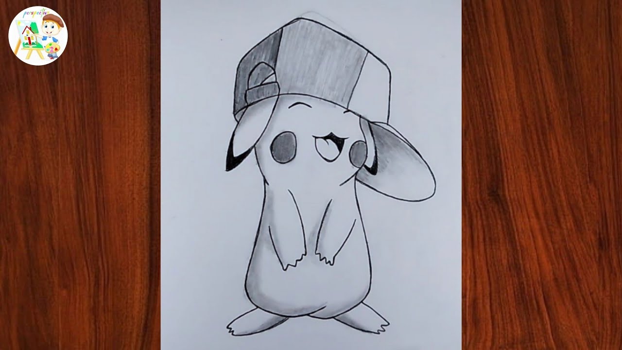 Pikachu drawing for kids l Step by step drawing for kids l Cartoon ...