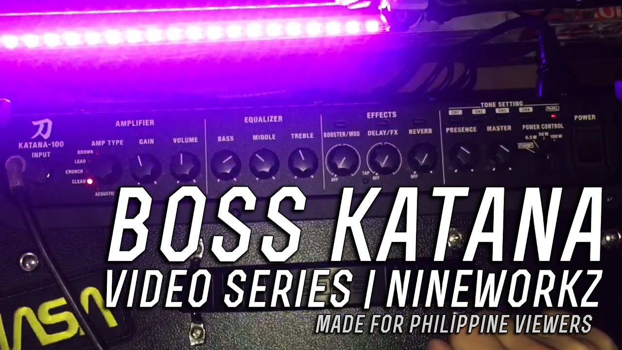 Nineworkz Boss Katana Video Series - "First Impression" EP01 - YouTube