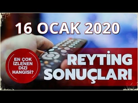 16 OCAK 2020 REYTİNG SONUÇLARI (bir zamanlar çukurova,mucize doktor, atv haber,show haber,müge anlı)
