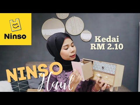 Ninso Haul || Barang Comel RM2.10 jerr - YouTube