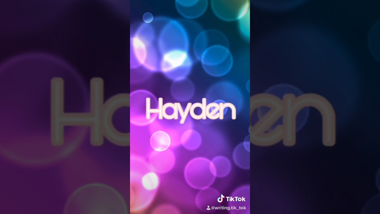 Hayden - YouTube