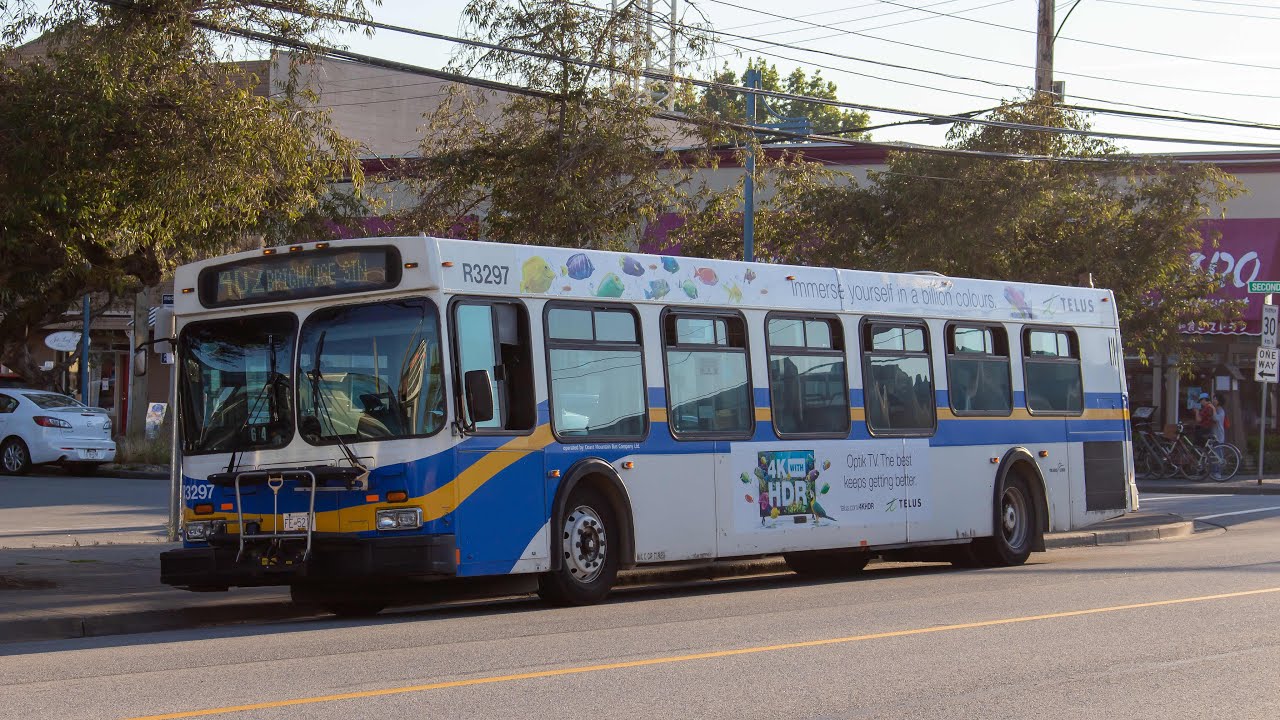 TransLink 1998 New Flyer C40LF - R3297 - YouTube