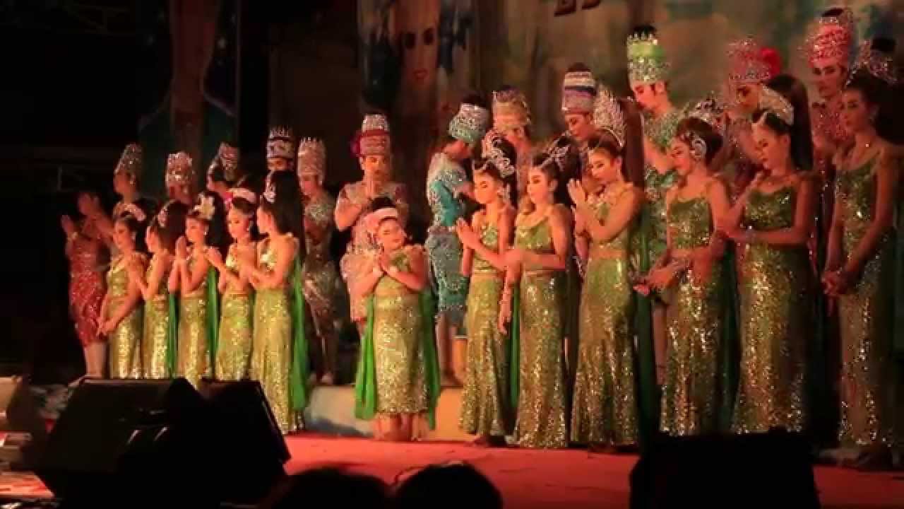 ออกแขก-ลิเก Likay ศรราม น้ำเพชร popular folk theatre from Thailand ...