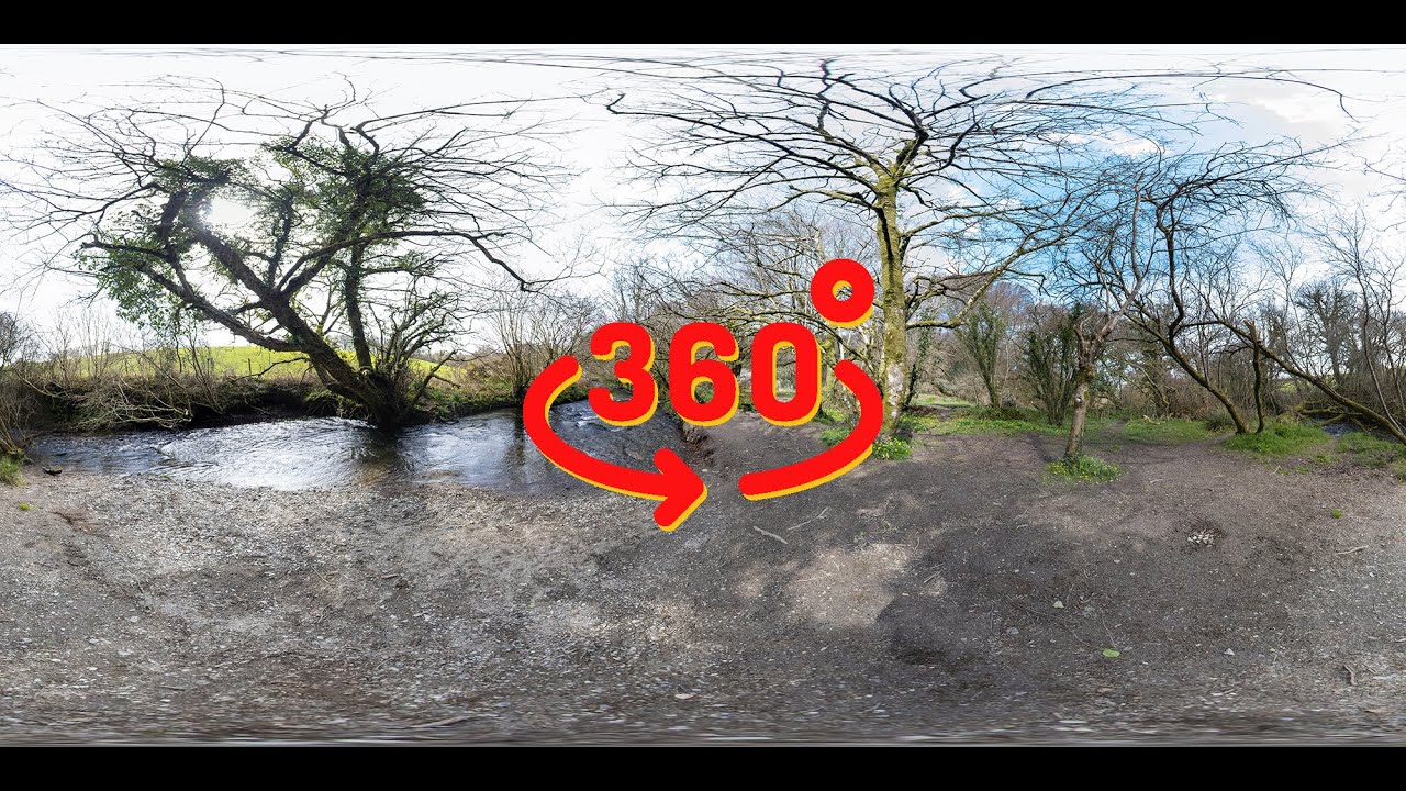 360° x 180° photo of the River Camel near Camelford, Cornwall, UK - YouTube