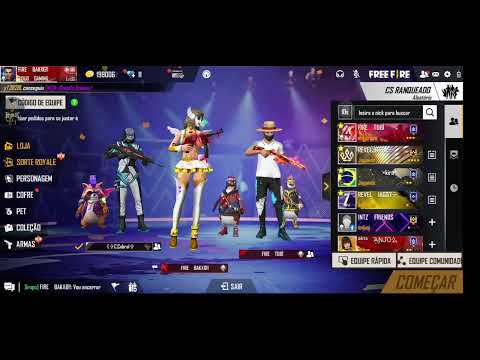 LIVE DOS PEITOS X1 DOS CRIAS #animação #freefire