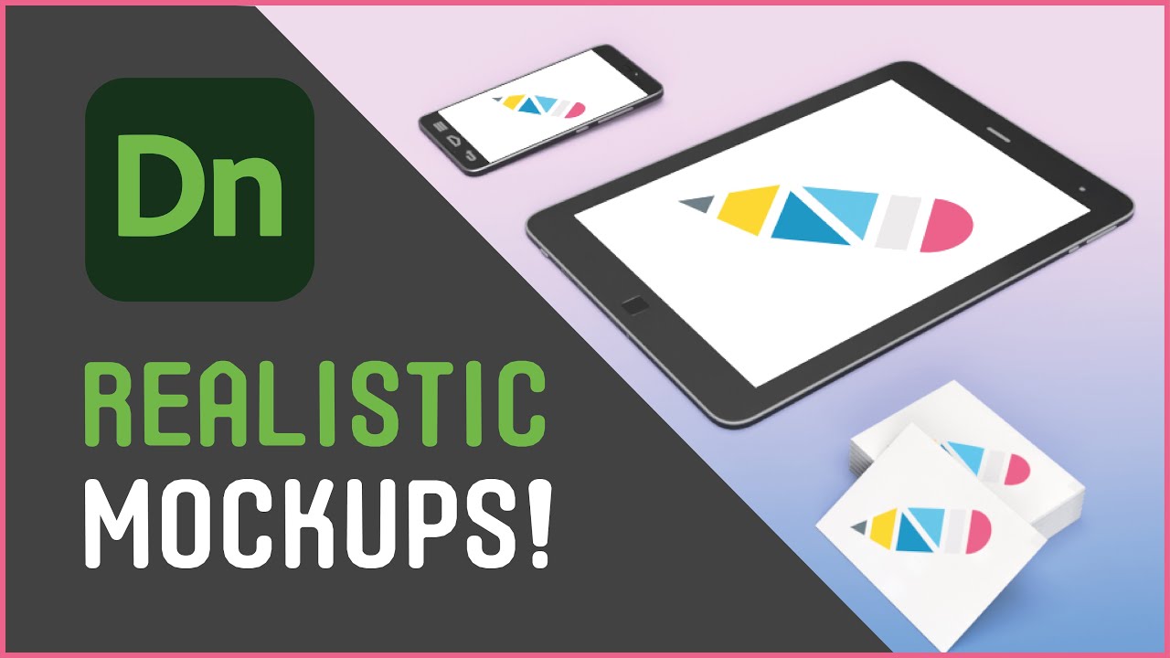 Make Mockups With Adobe Dimension Youtube