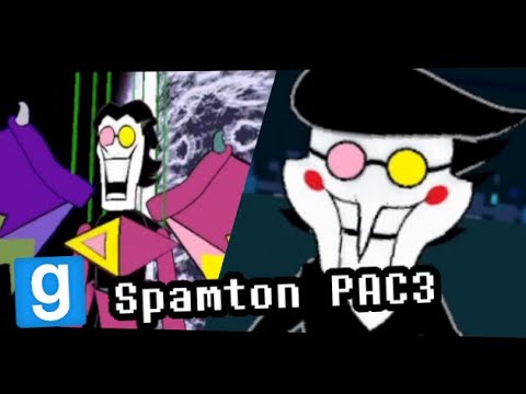 Garry's Mod - Deltarune Spamton PAC3 Outfit Showcase + DL - YouTube
