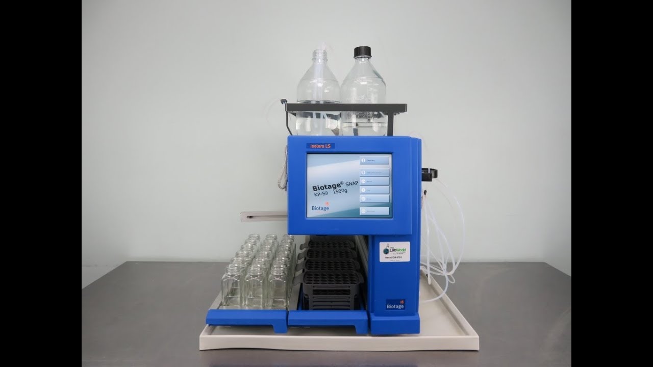 Biotage Isolera LS Flash Chromatography System - YouTube