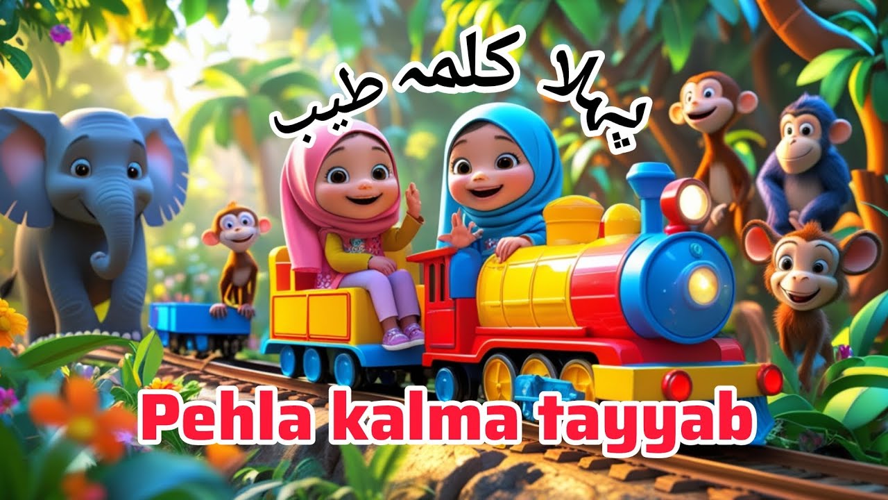 First Kalma (Tayyab)|1st Kalma Learning for Kids | Colorful Islamic ...