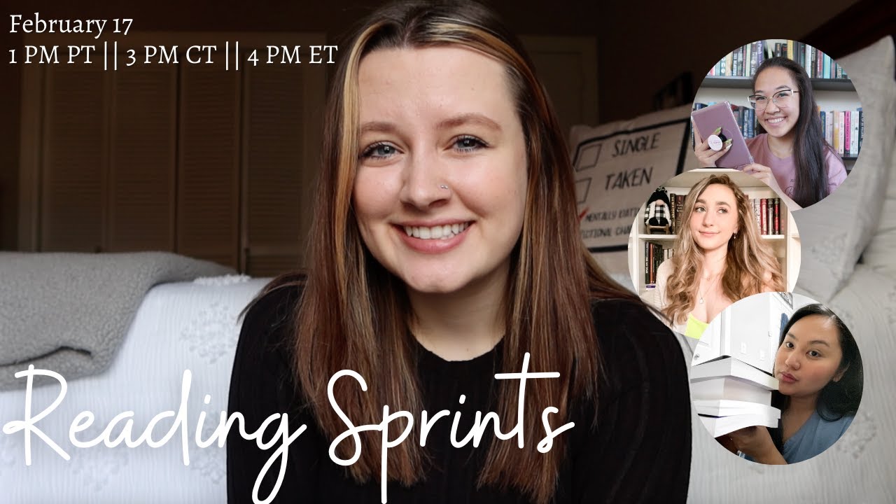friday reading sprints with friends - YouTube