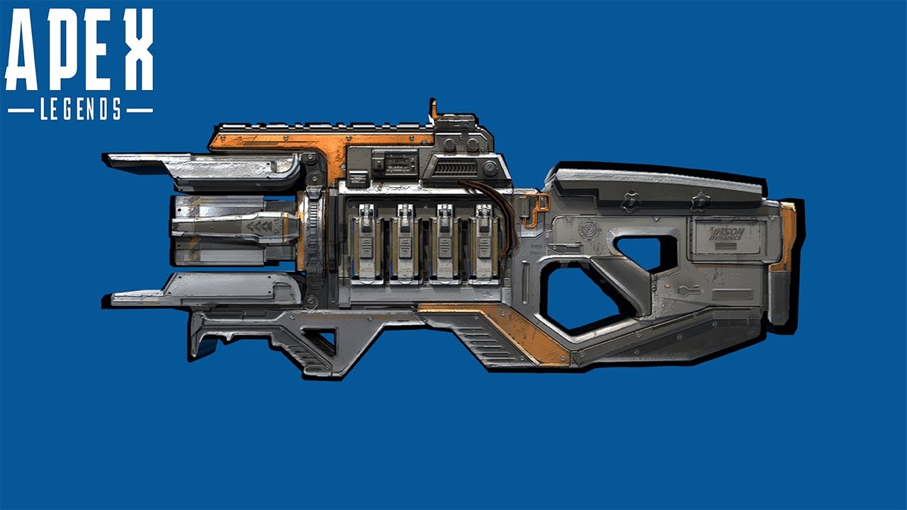 3D Modeling Apex Legends CHARGE-RIFLE in Blender - YouTube