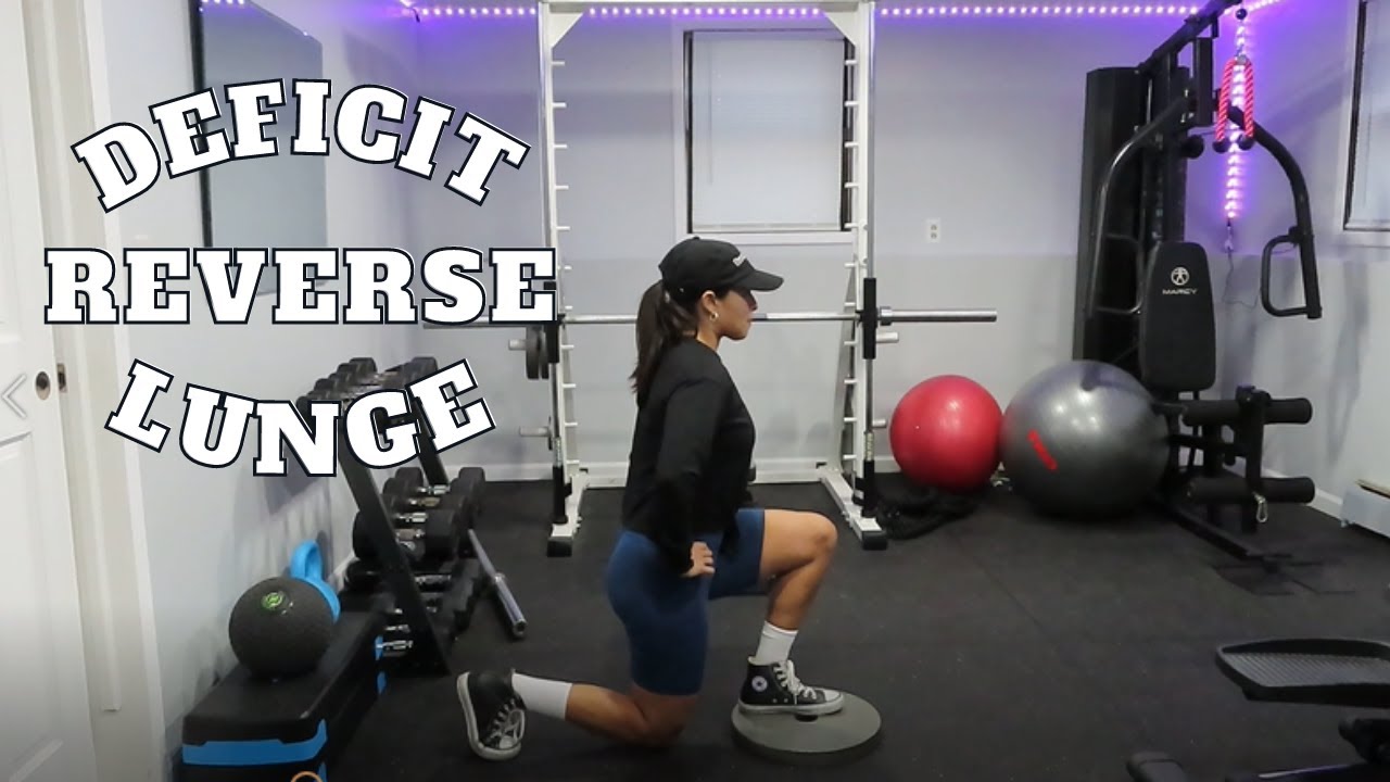 Deficit Reverse Lunge - YouTube