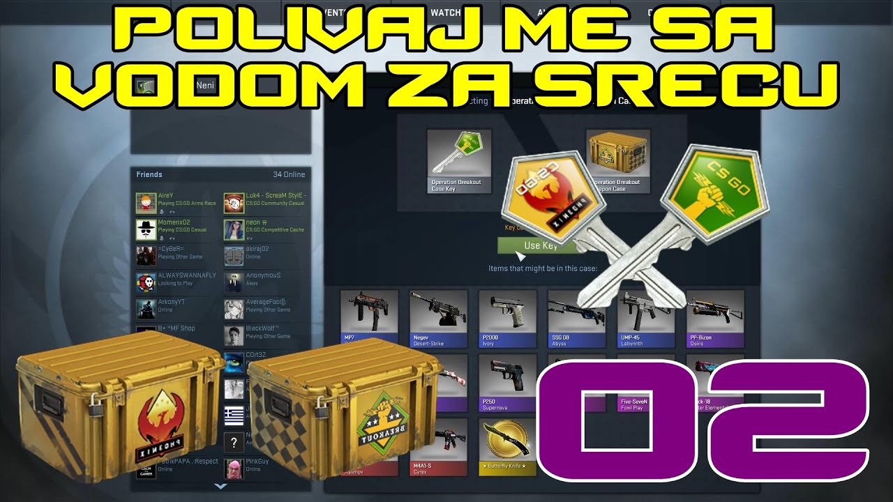[BALKAN] CS:GO Case Opening #02 Polivaj me za srecu :D - YouTube