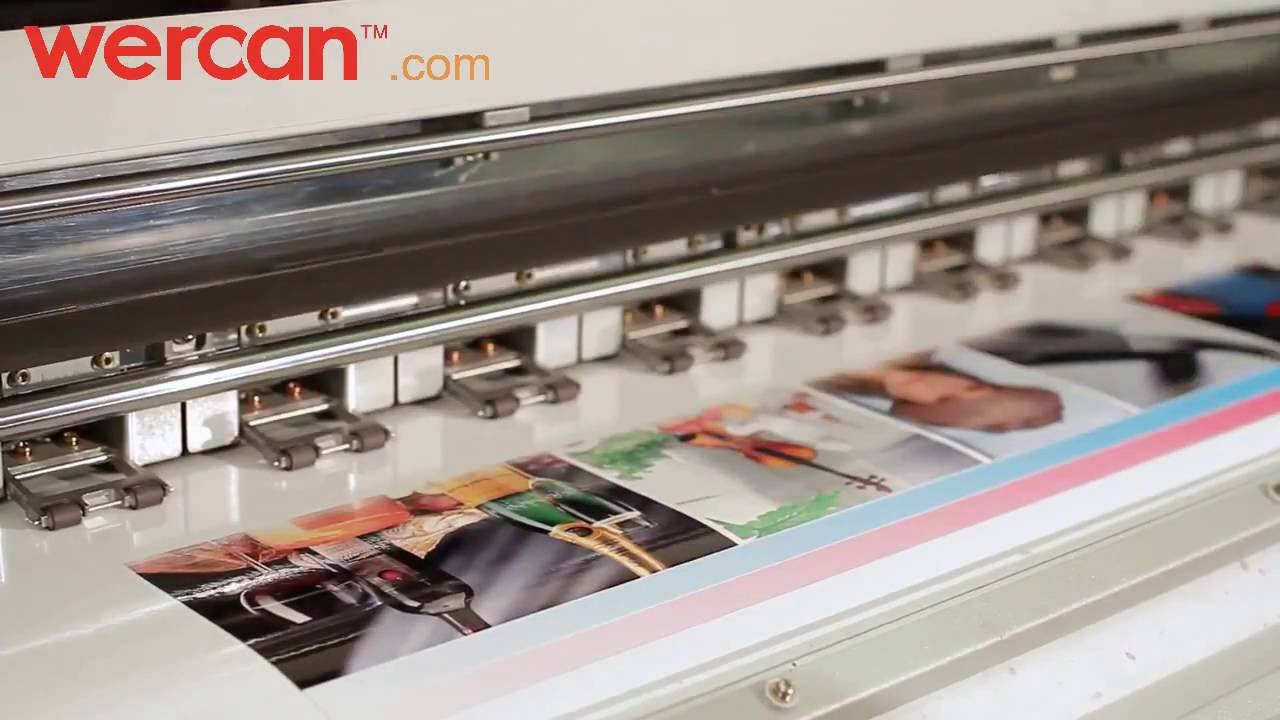 Original Mimaki JV33-JV5-- M007947 printehead for sale - YouTube