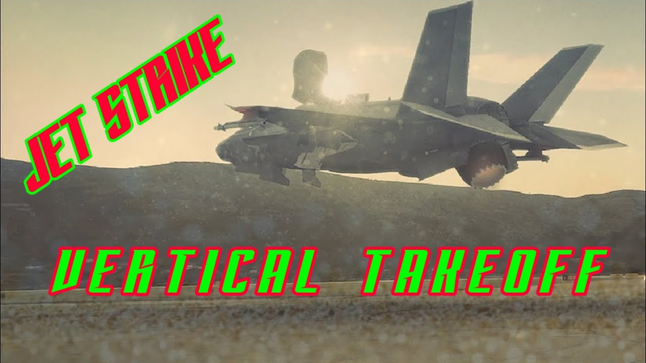 Element 3D - JetStrike - F35 Vertical Takeoff VFX - YouTube