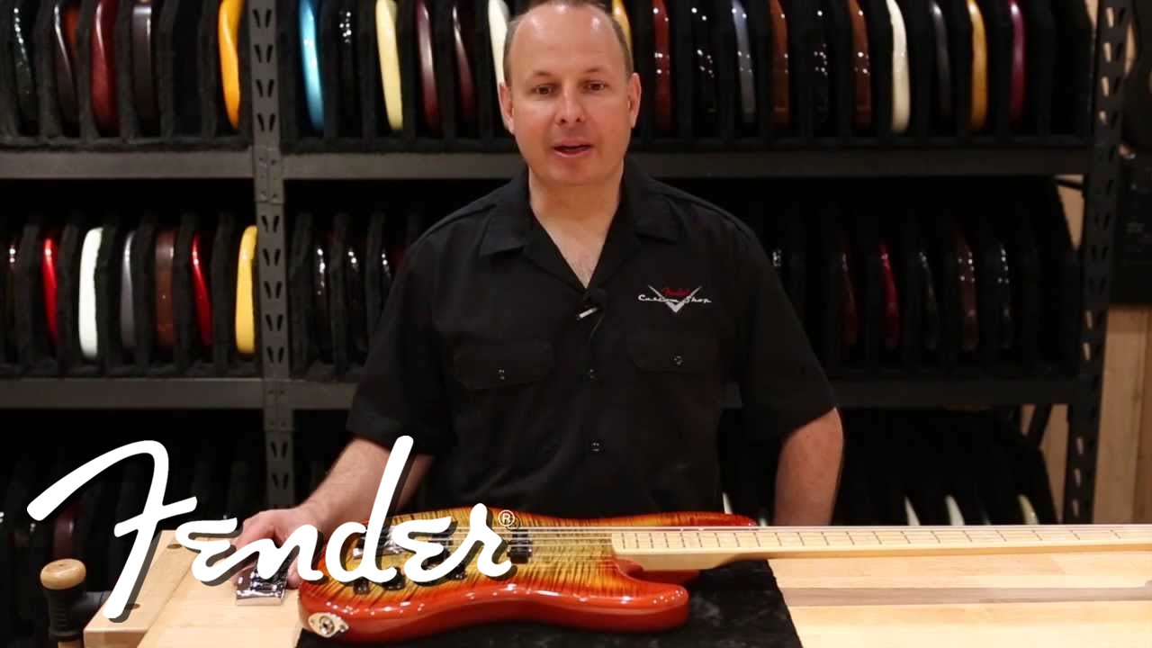 Fender Custom Shop Rsd High Mass Bass Bridge Fender Youtube