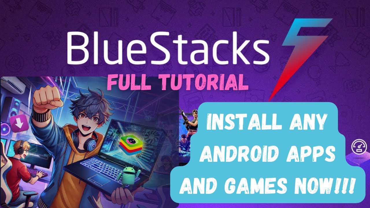 Blustacks 5 Installation Tutorial | Installing any Android Games and ...