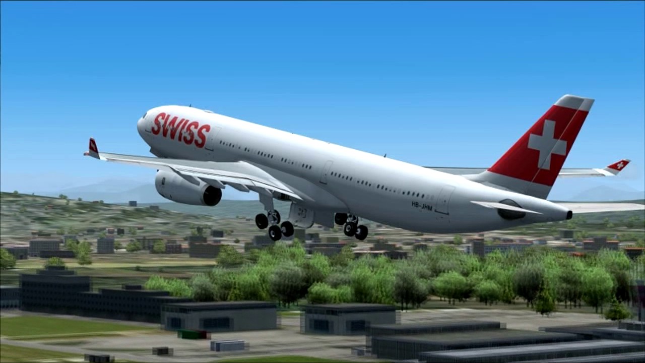 LX14 A330-300 SWISS AIRLINES ZURICH - NEW YORK JFK - YouTube