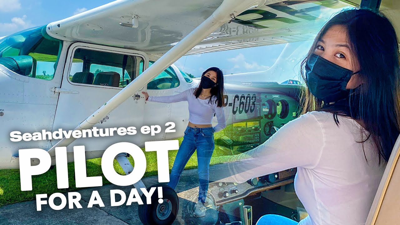 PILOT FOR A DAY!! (sobrang saya guys) |Chelseah Hilary - YouTube