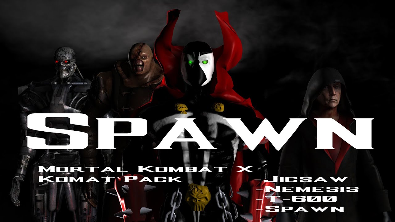 Mortal Kombat X - Spawn - Jigsaw - Nemesis - T-600 (Kombat Pack 2 ...