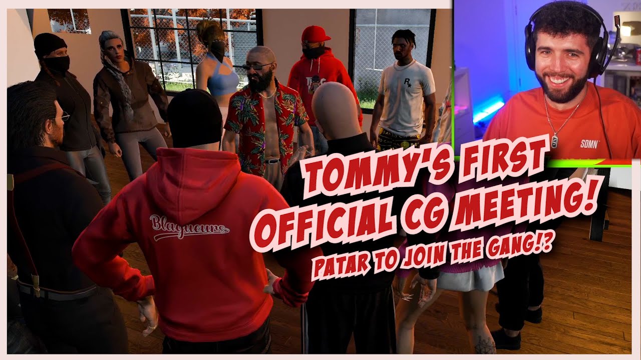 Tommy T's first OFFICIAL CG MEETING (Tommy's POV) | MDM | GTA RP ...