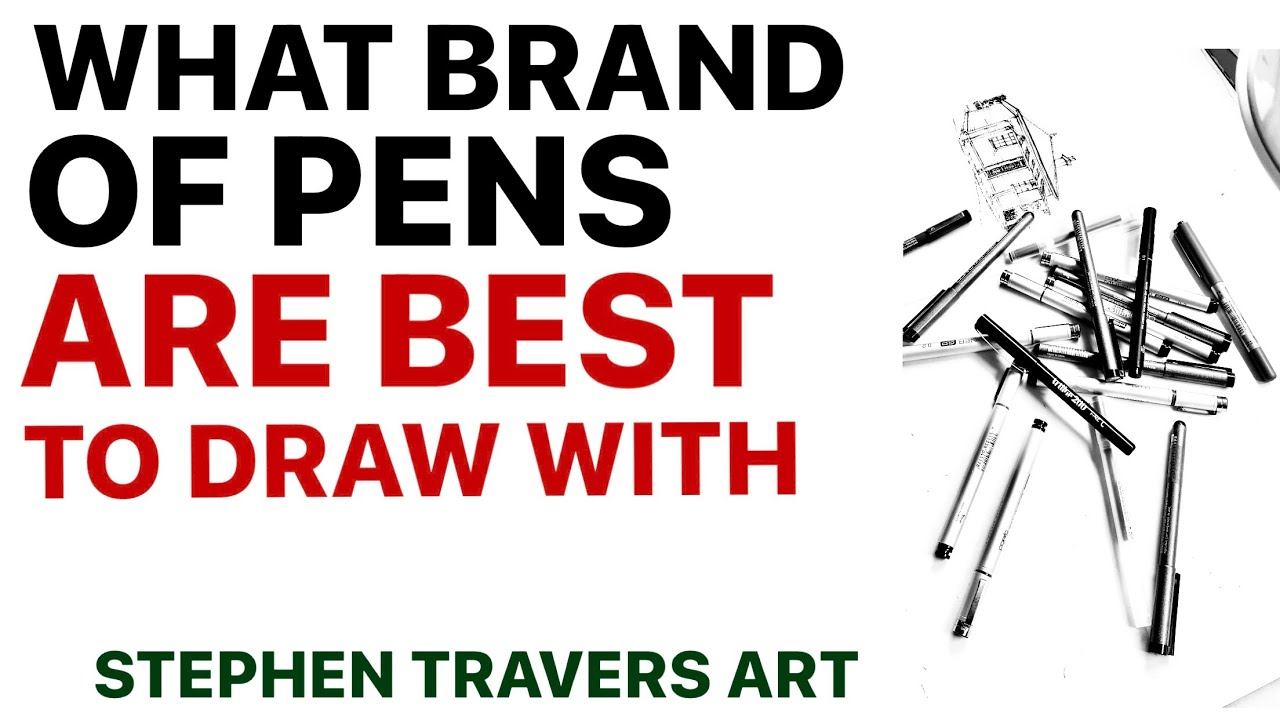 What Drawing Pens Are Best to Buy? - YouTube