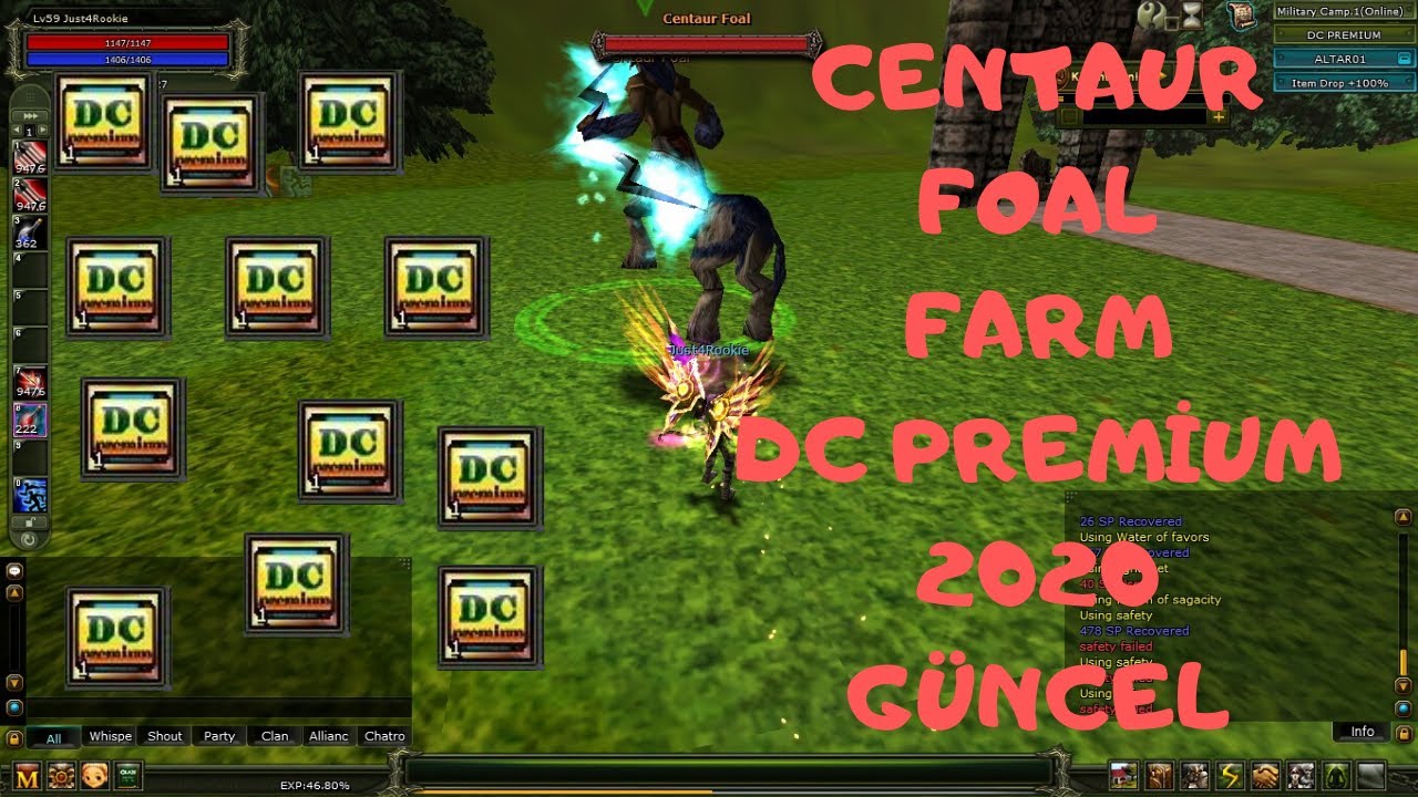 CENTAUR FOAL FARM - DC PREMİUM GÜNCEL DROPLAR - YouTube