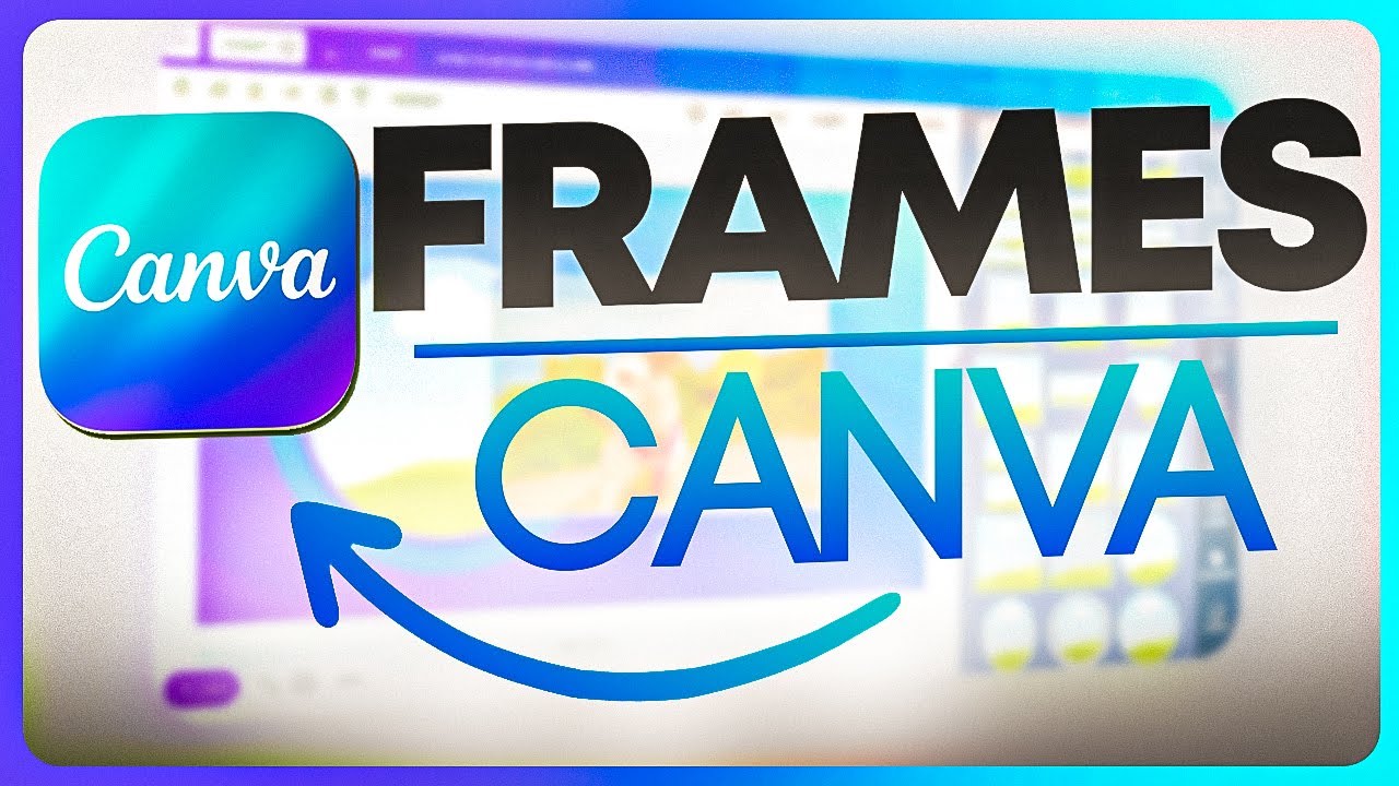 How To Use Frames in Canva - YouTube