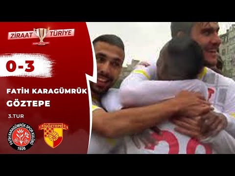 Fatih Karagümrük 0-3 Göztepe Maç Özeti (Ziraat Türkiye Kupası 3.Tur) _ 27.10.2016