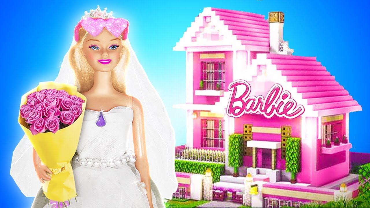 Lego House for my Barbie Doll! Fantastic Room Makeover 123 GO! - YouTube