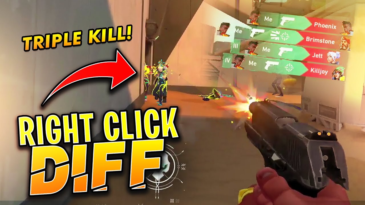 OBLITERATING Diamonds with Right-Click Classic | VALORANT - YouTube