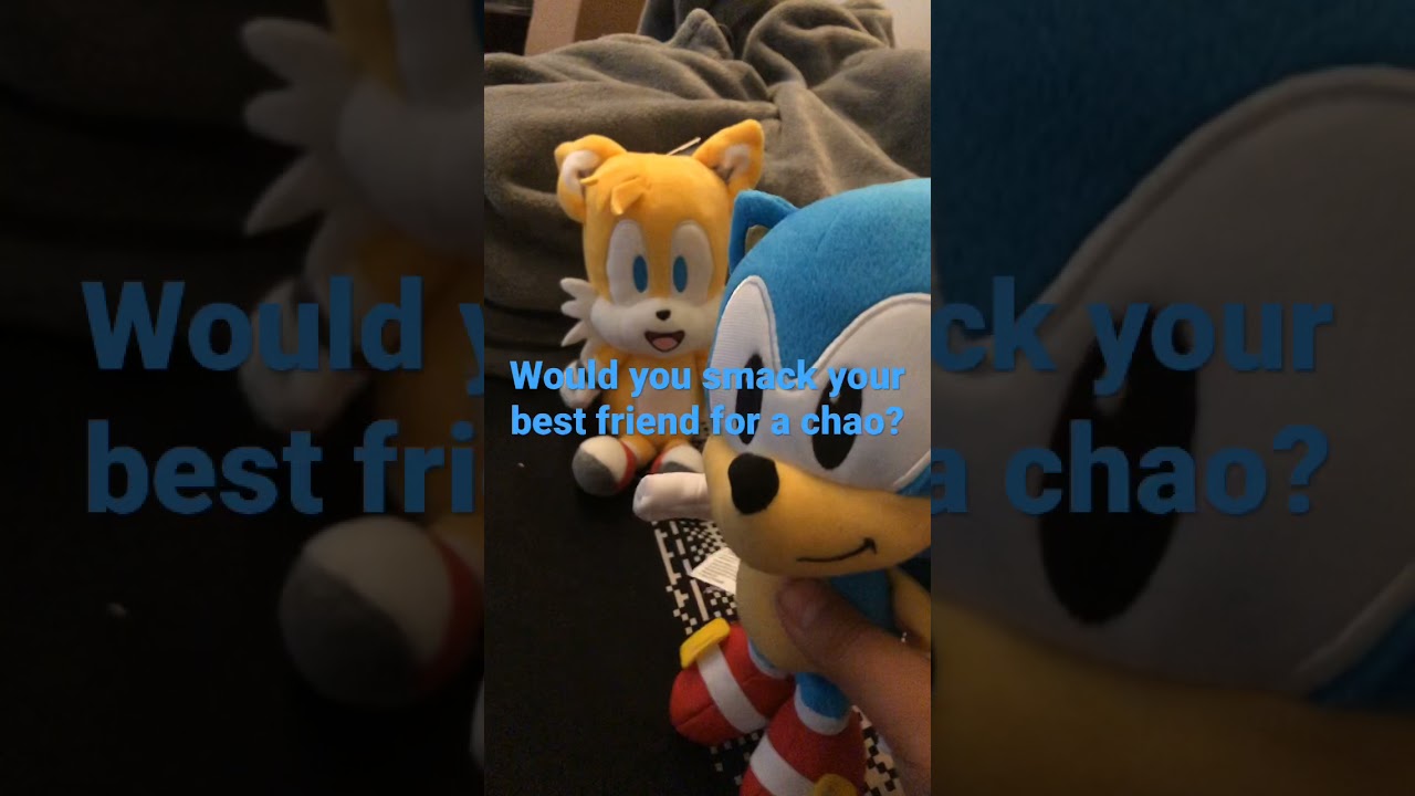 Sonic slaps tails - YouTube
