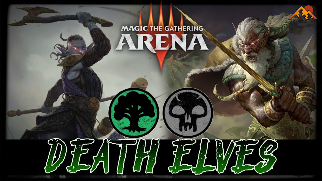 Dark Elf Rage | MTG Arena - Golgari Elves Tribal Aggro Life Drain ...