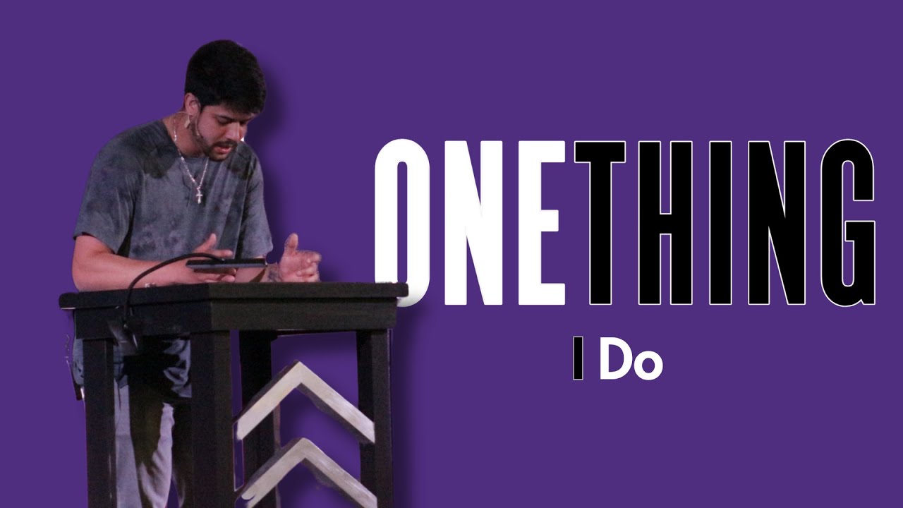 One Thing // I Do // Zach Rodriguez - YouTube