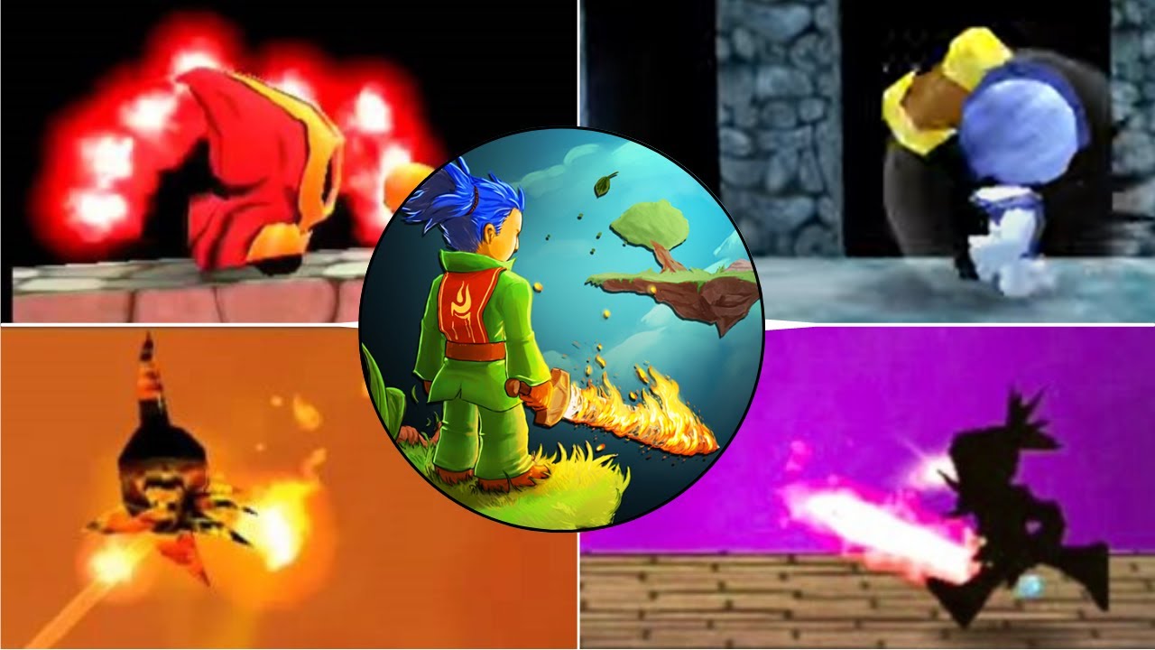 Swordigo - Intro + Mini Bosses + All Bosses + Final Ending - YouTube