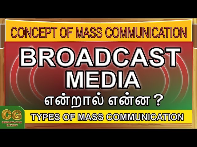 Types Of Mass Communication