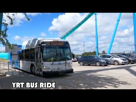 760 YRT Bus Ride From Canada's Wonderland To Finch Terminal via ...