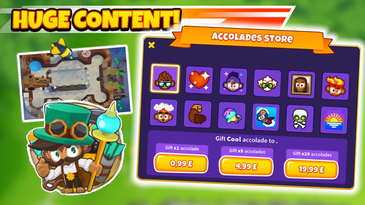 BTD6 Update 42.0 Early Access - REVENUE Share, NEW Geraldo Skin, New ...