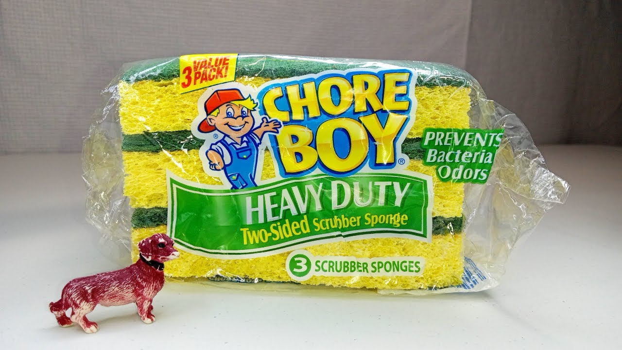 Unboxin Doxin - Chore Boy Heavy Duty Two-Sided Scrubber Sponge 3 Value ...